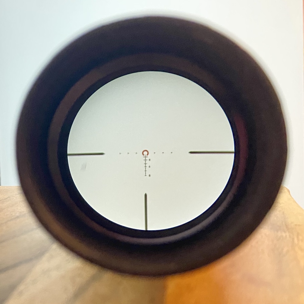 SIG Tango6 1-6x24mm with FFP 556/762 Horseshoe reticle - Calguns.net